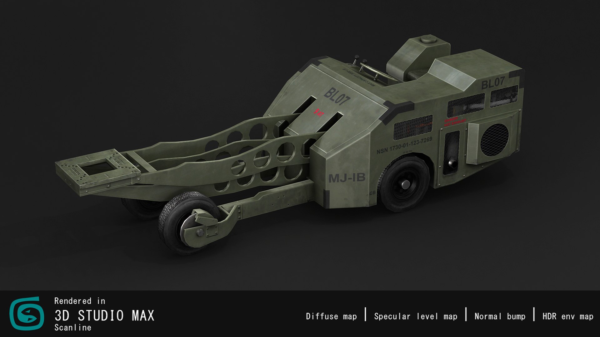 3d Model Munitions Loader