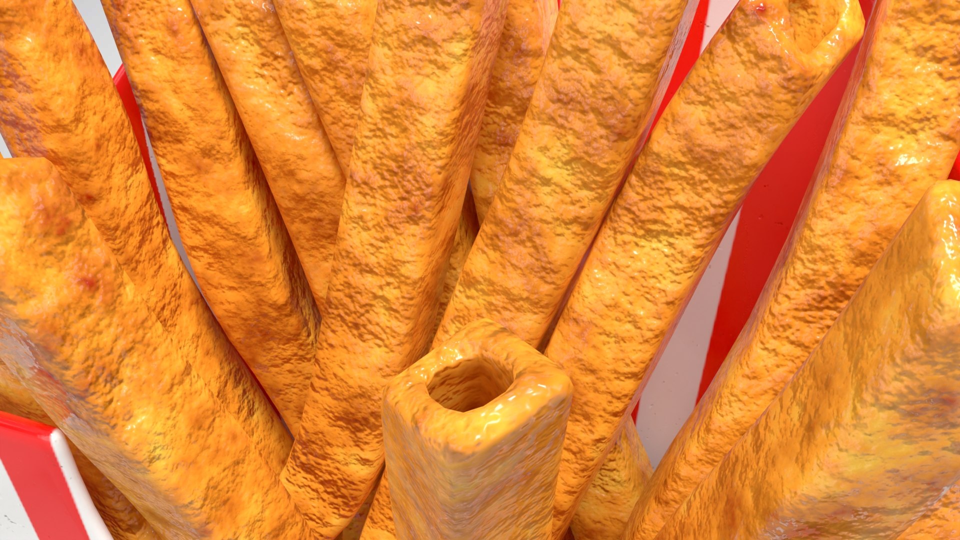 3D Model French Fries PBR - TurboSquid 2328473