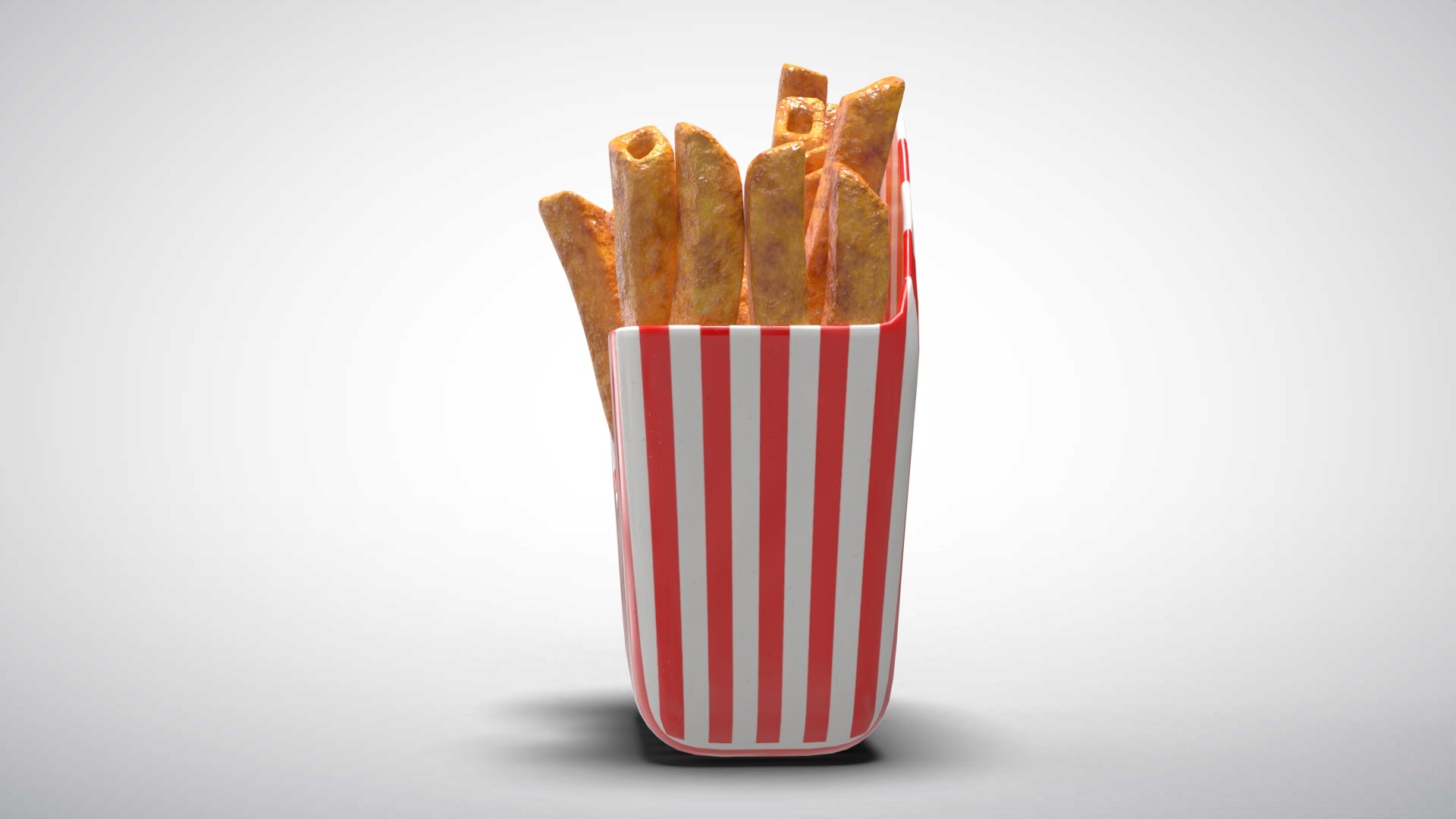 3D Model French Fries PBR - TurboSquid 2328473