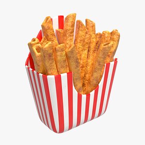 3D French Fries Models - Browse & Download Formats - TurboSquid