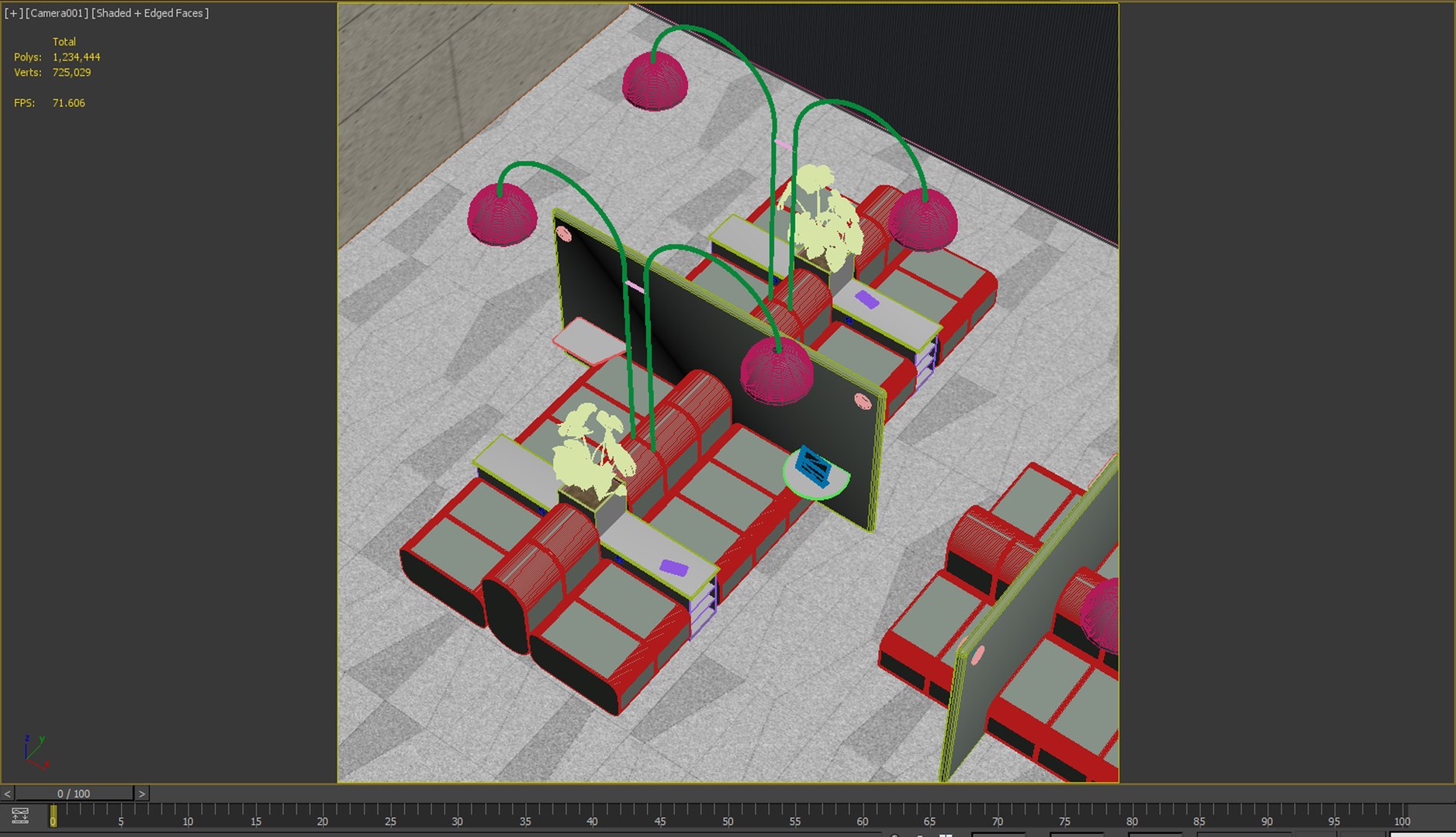 Modern Rest Area Card Seat Sofa Table And Chair Combination Public Area ...