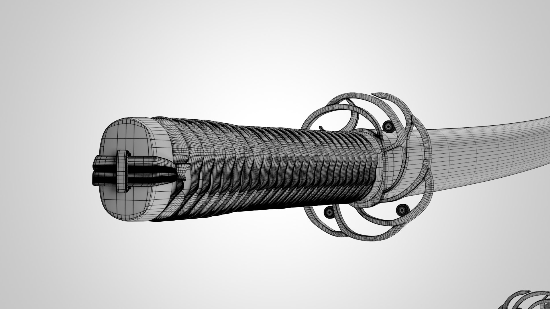Katana 3d Model Turbosquid 1987619