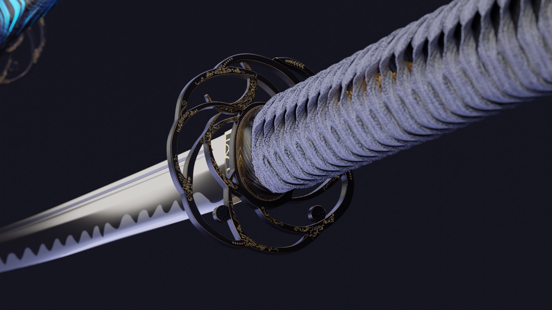 Katana 3D Model - TurboSquid 1987619