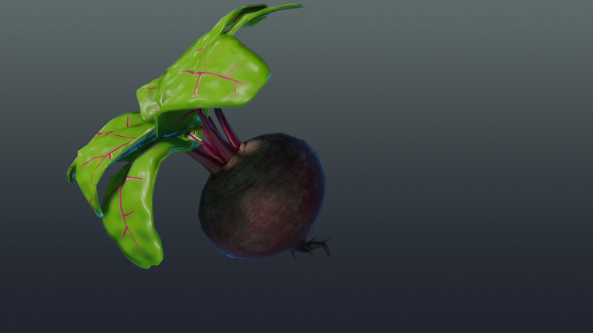 3D Model Cartoon Beetroot - TurboSquid 1721926
