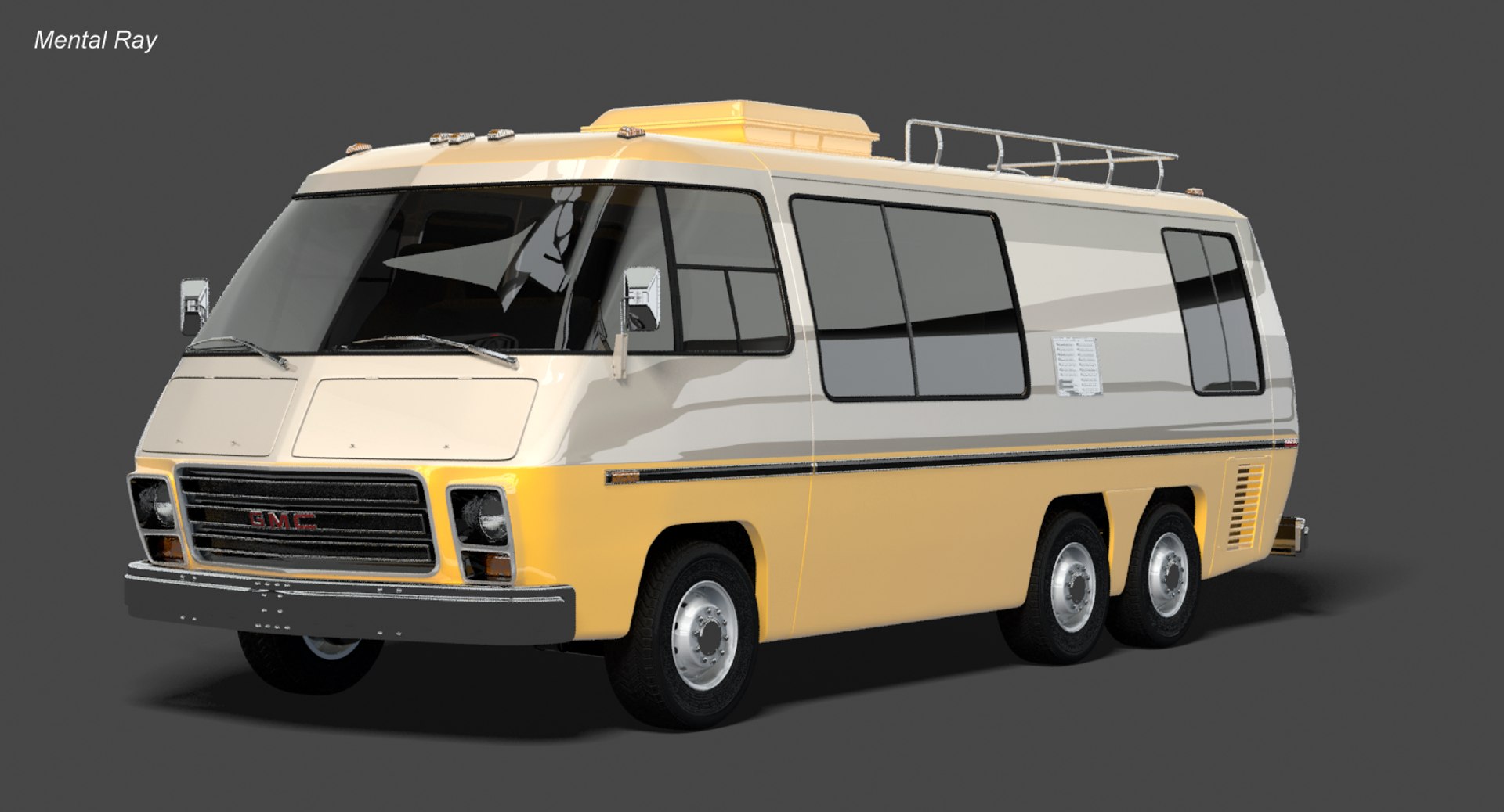 Gmc Motorhome 23 Ft 3D Model - TurboSquid 1353623