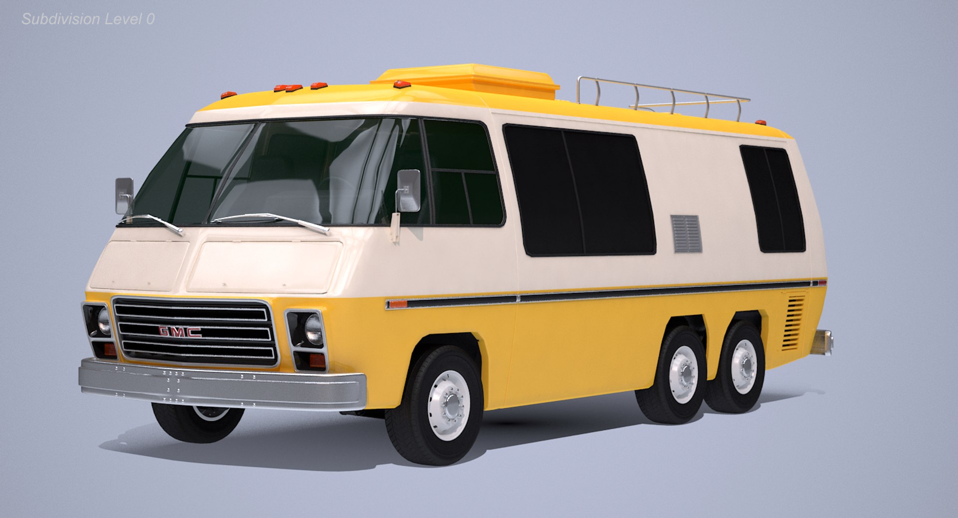 Gmc Motorhome 23 Ft 3D Model - TurboSquid 1353623