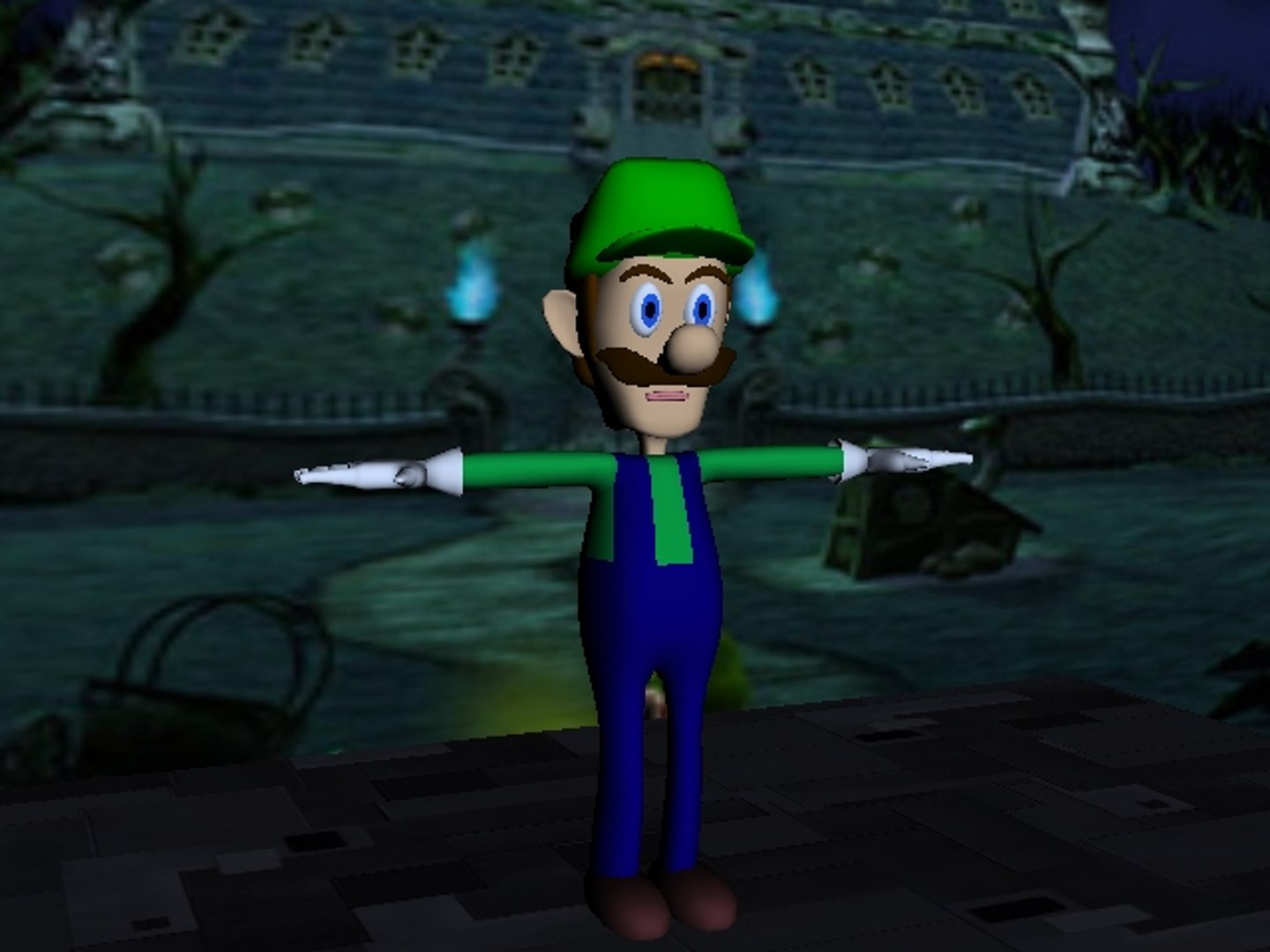 3d Luigi Model