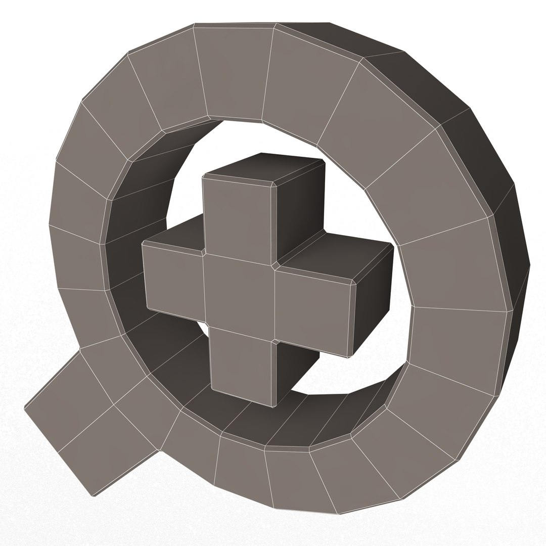 3D Model Zoom In Symbol - TurboSquid 1849213