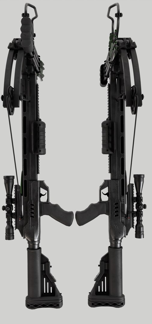 Custom CrossBow 3D Model - TurboSquid 2219010