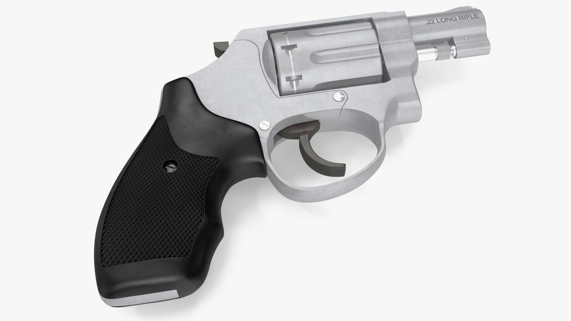 Compact Revolver 3D Model - TurboSquid 2152681