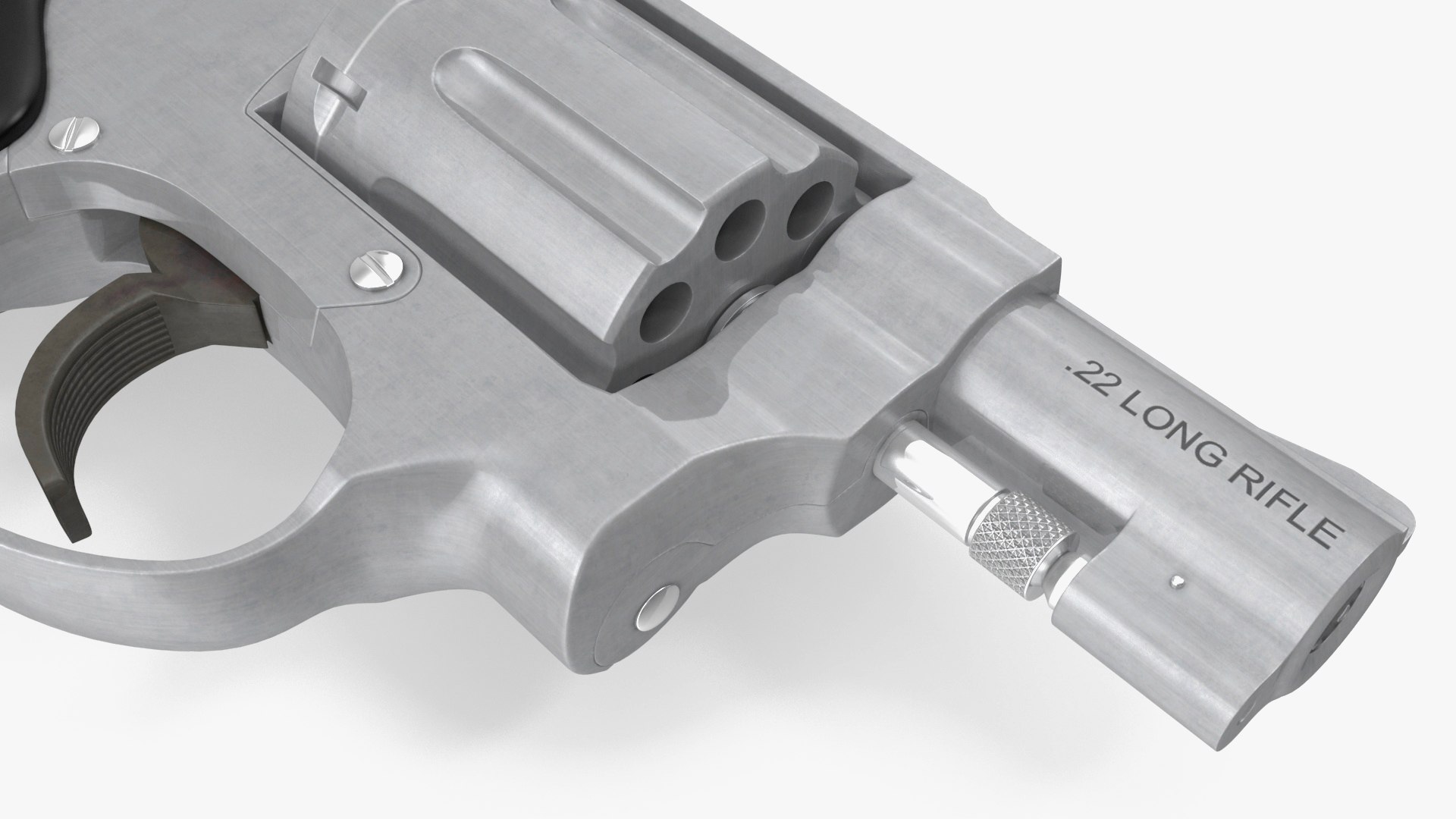 Compact Revolver 3D Model - TurboSquid 2152681