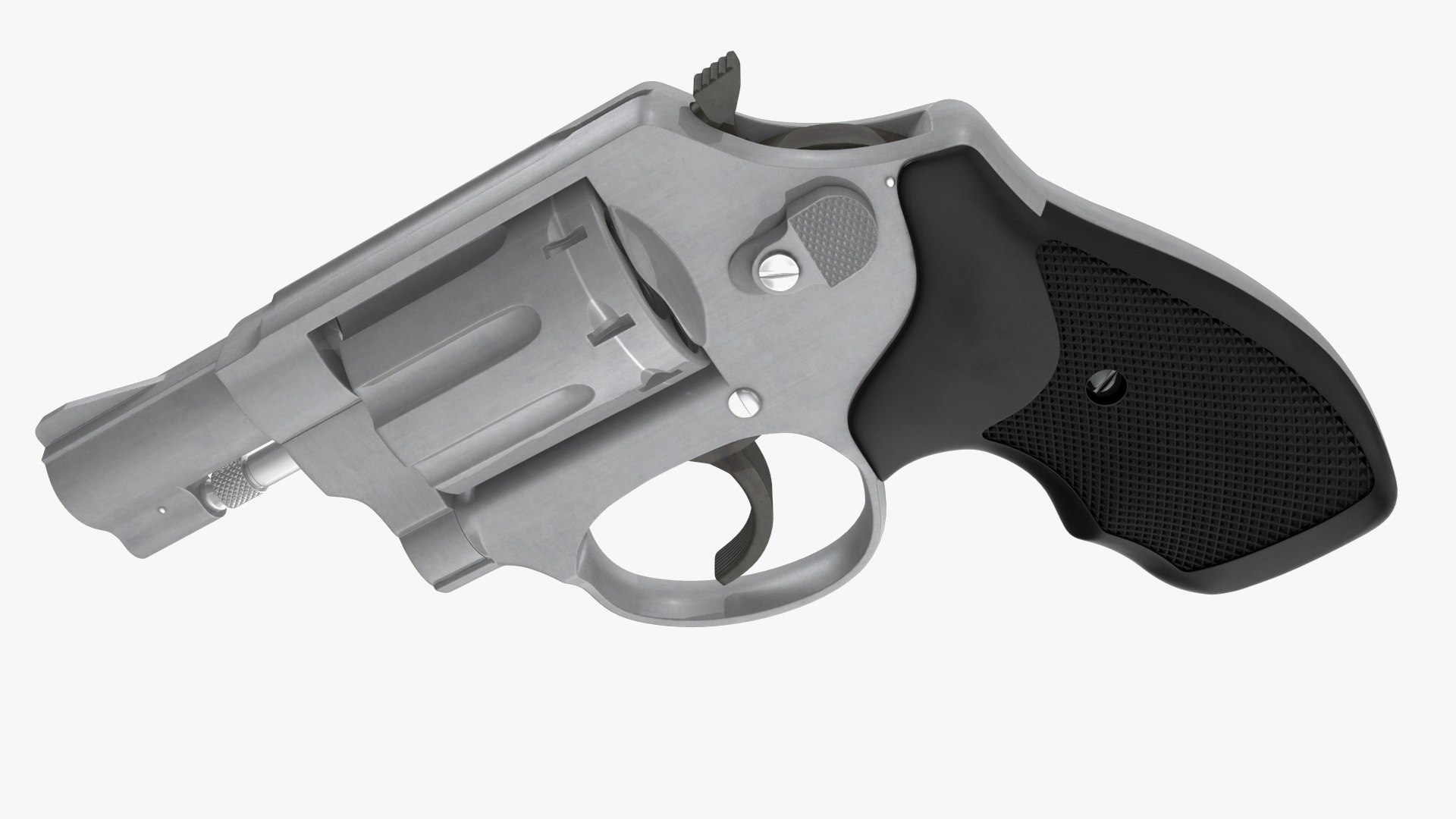 Compact Revolver 3D Model - TurboSquid 2152681