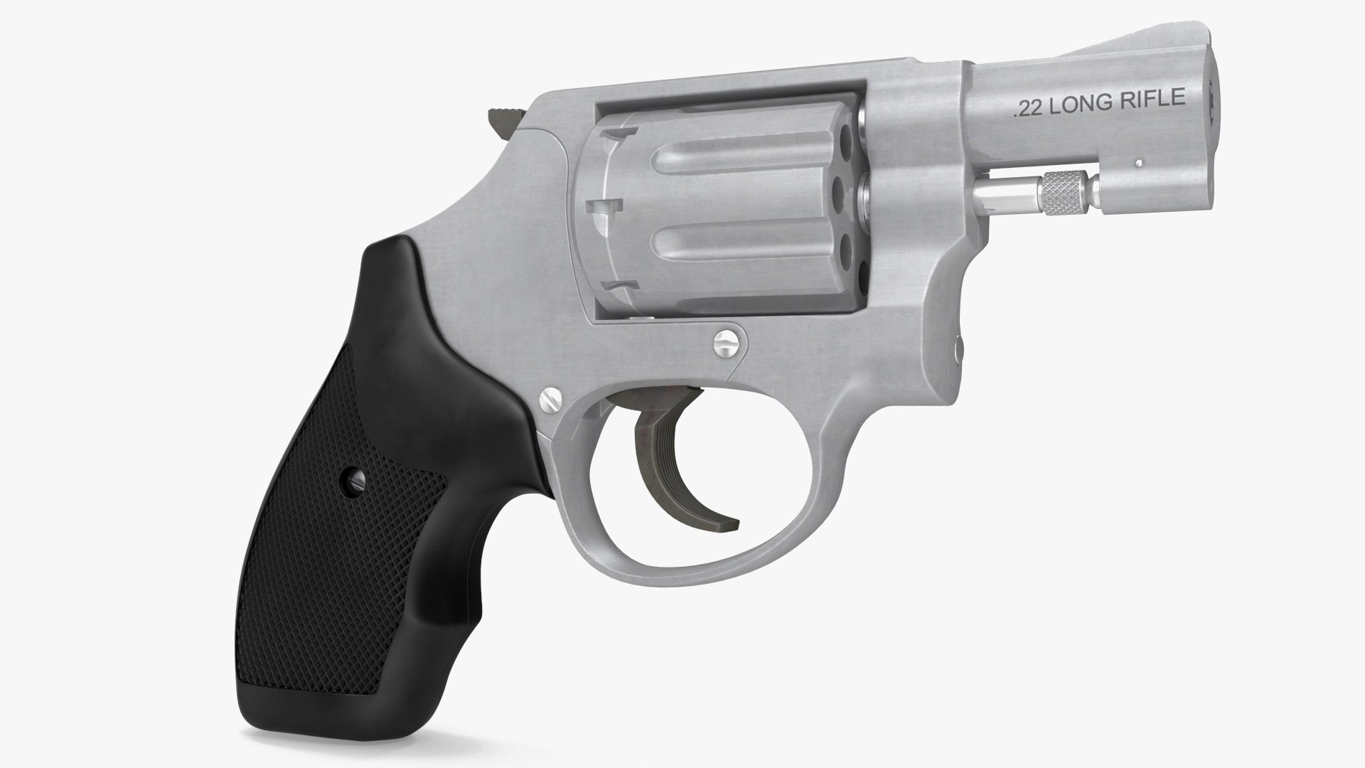 Compact Revolver 3D model - TurboSquid 2152681