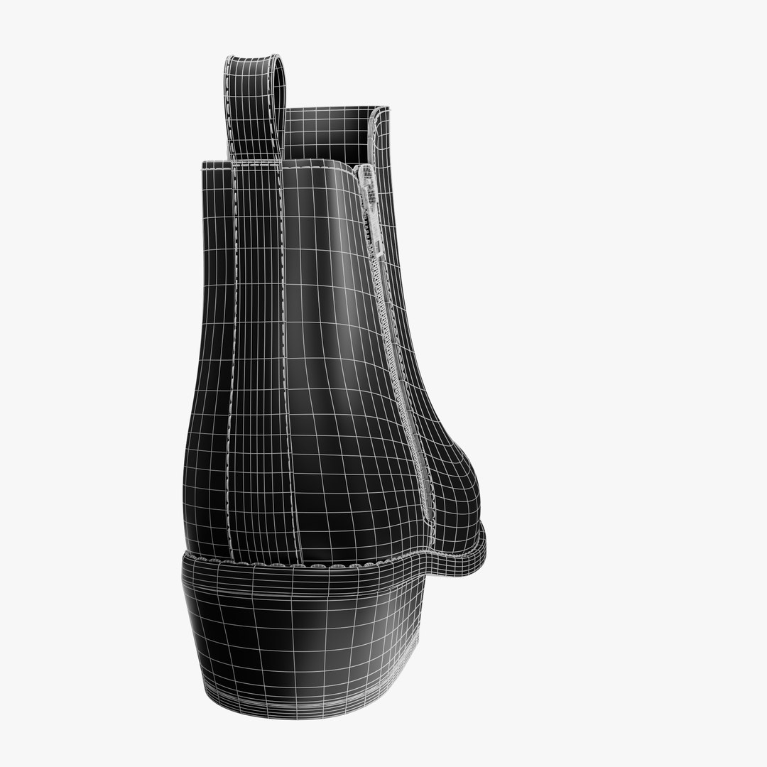 Ankle Boots Render 3D - TurboSquid 2124658