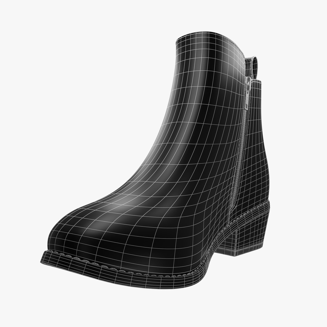 Ankle Boots Render 3D - TurboSquid 2124658