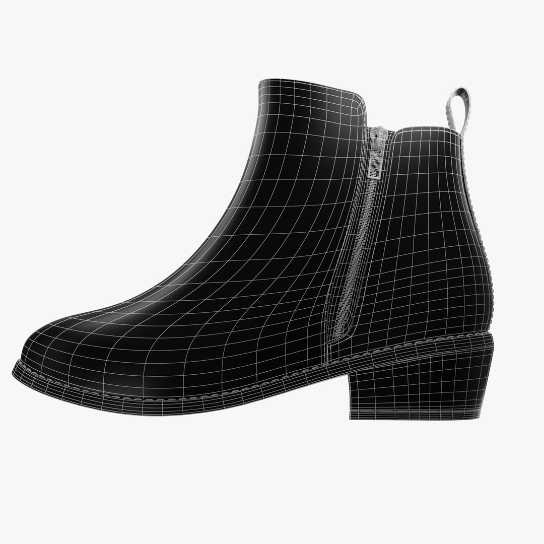 Ankle Boots Render 3D - TurboSquid 2124658