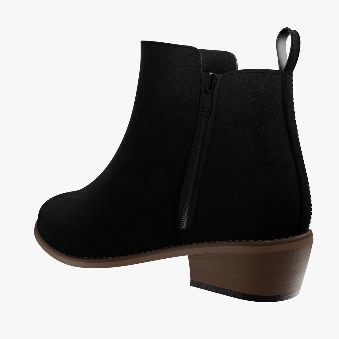 Ankle Boots Render 3D - TurboSquid 2124658