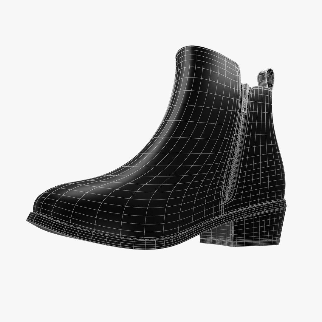 Ankle Boots Render 3D - TurboSquid 2124658