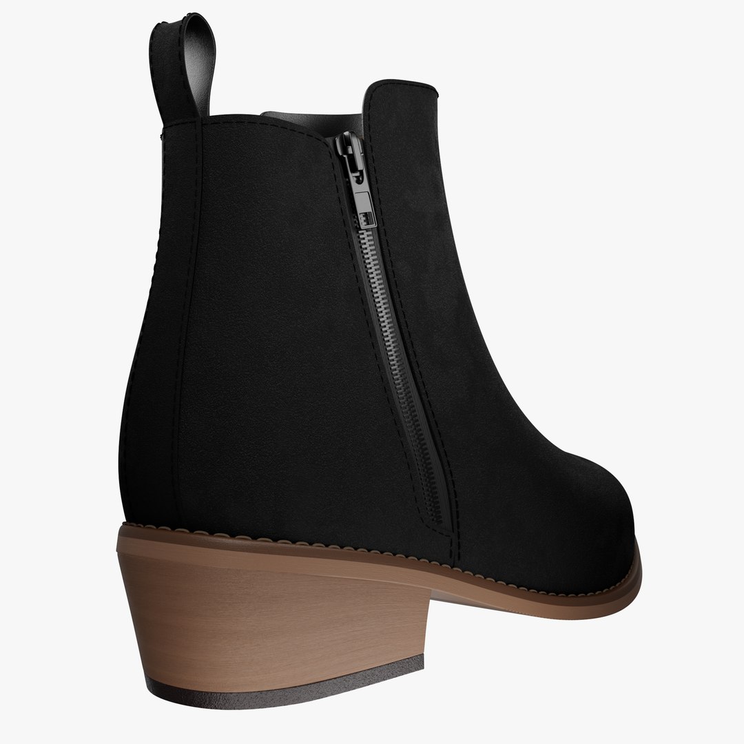 Ankle Boots Render 3D - TurboSquid 2124658