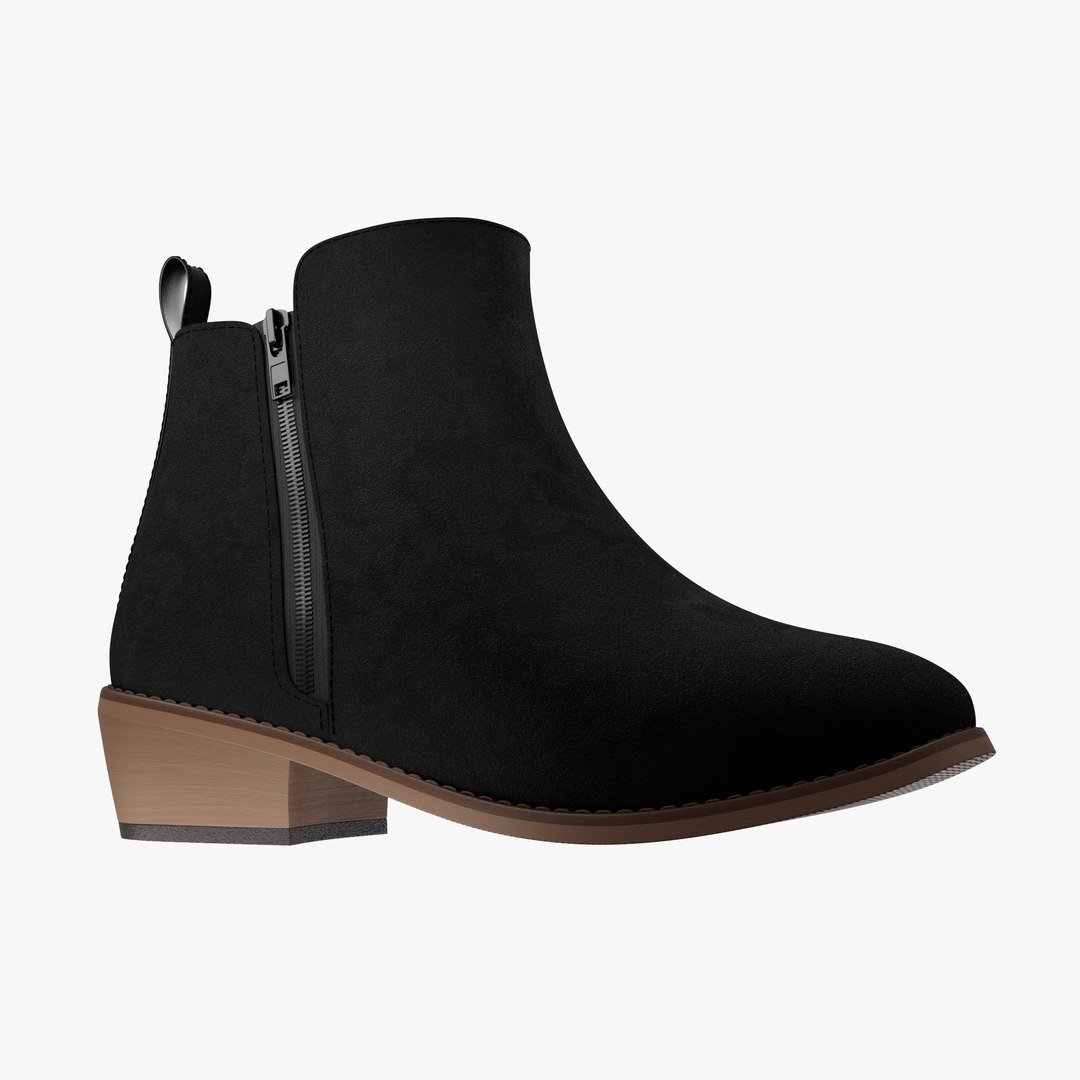 Ankle Boots Render 3D - TurboSquid 2124658