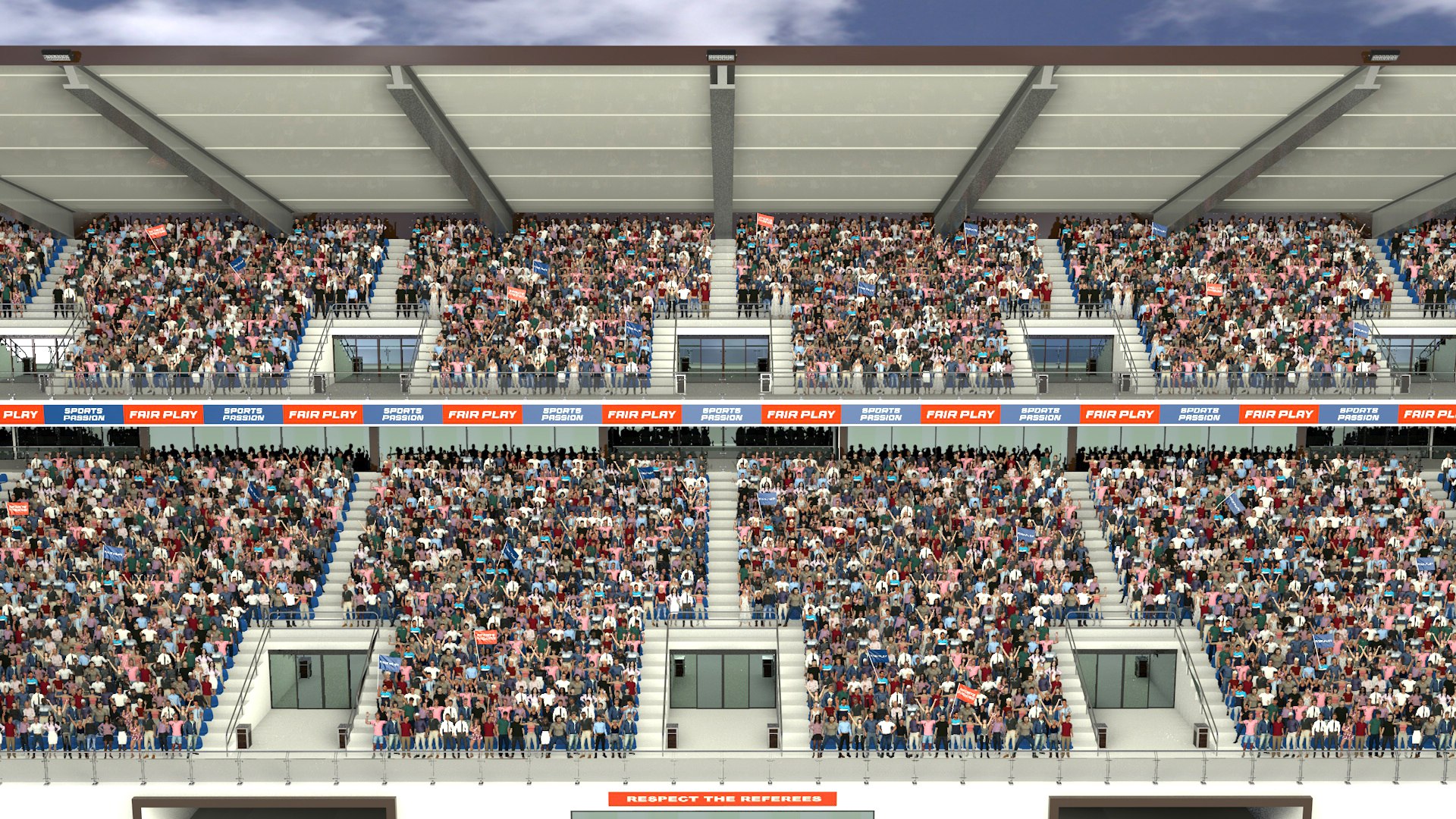 3D Modern tribune - TurboSquid 2166615