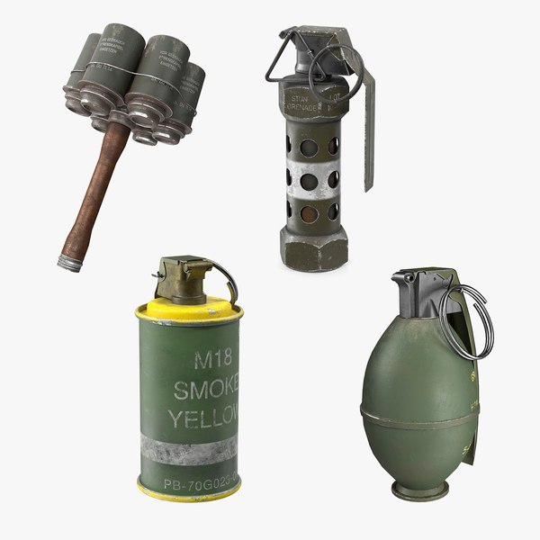 M18 Grenade 3D Models for Download | TurboSquid