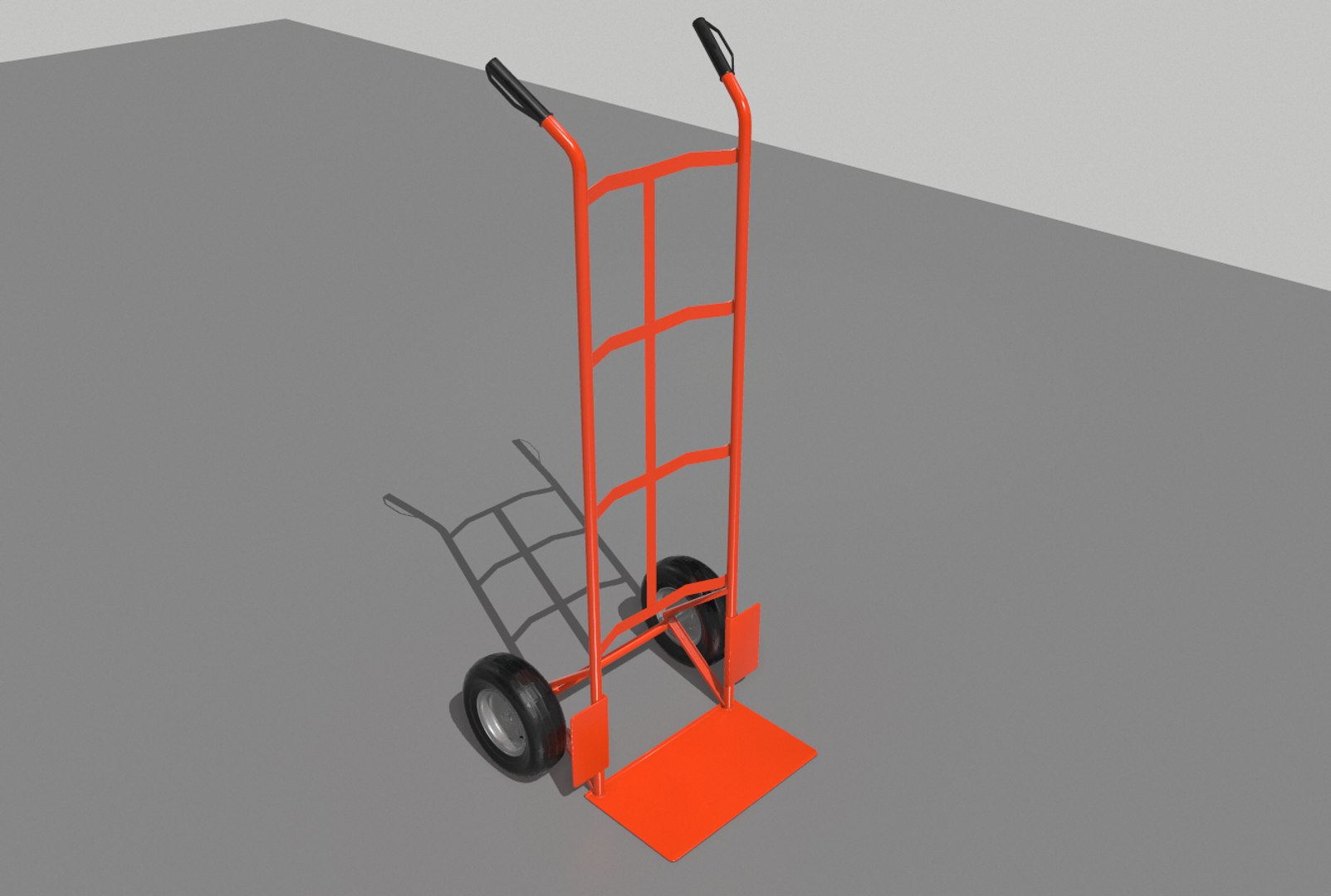 Industrial Hand Trolley 3D Model - TurboSquid 1553687