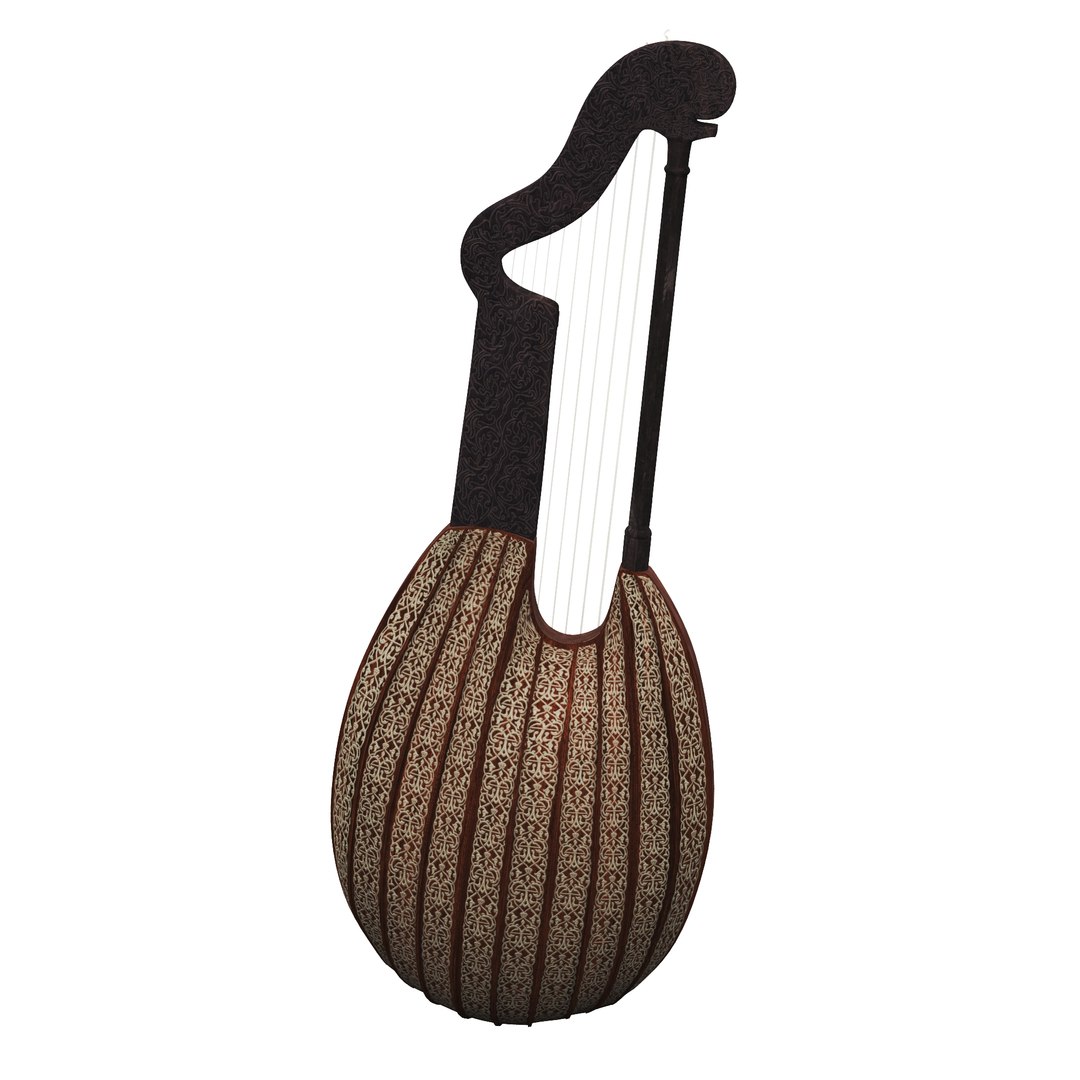 Medieval Lute Model - TurboSquid 1401239