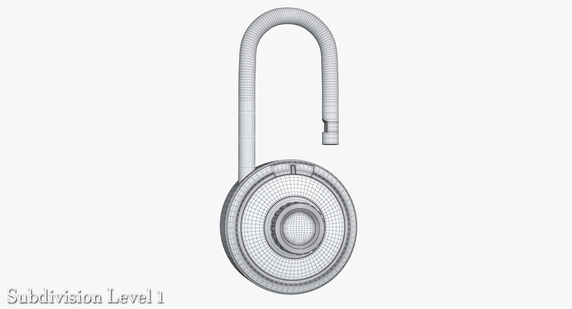 Padlock 3 Model - TurboSquid 1270054