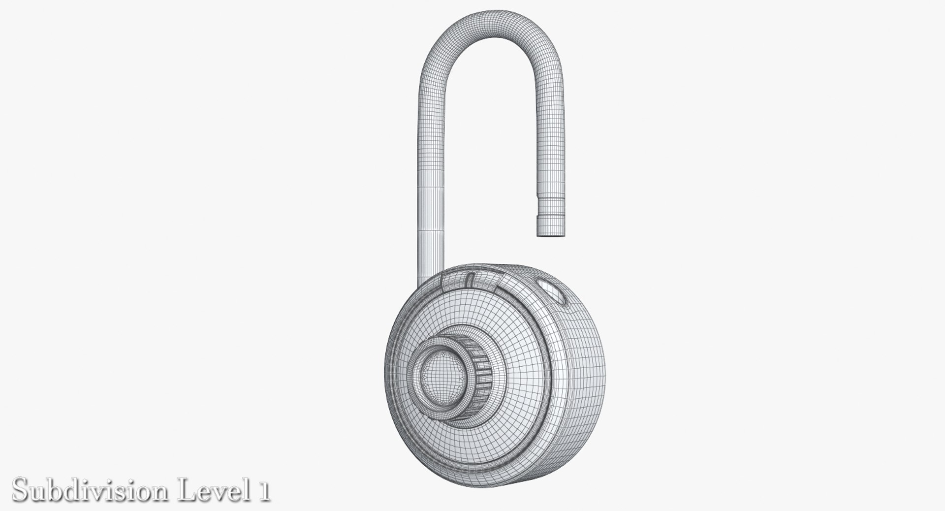 Padlock 3 Model - TurboSquid 1270054