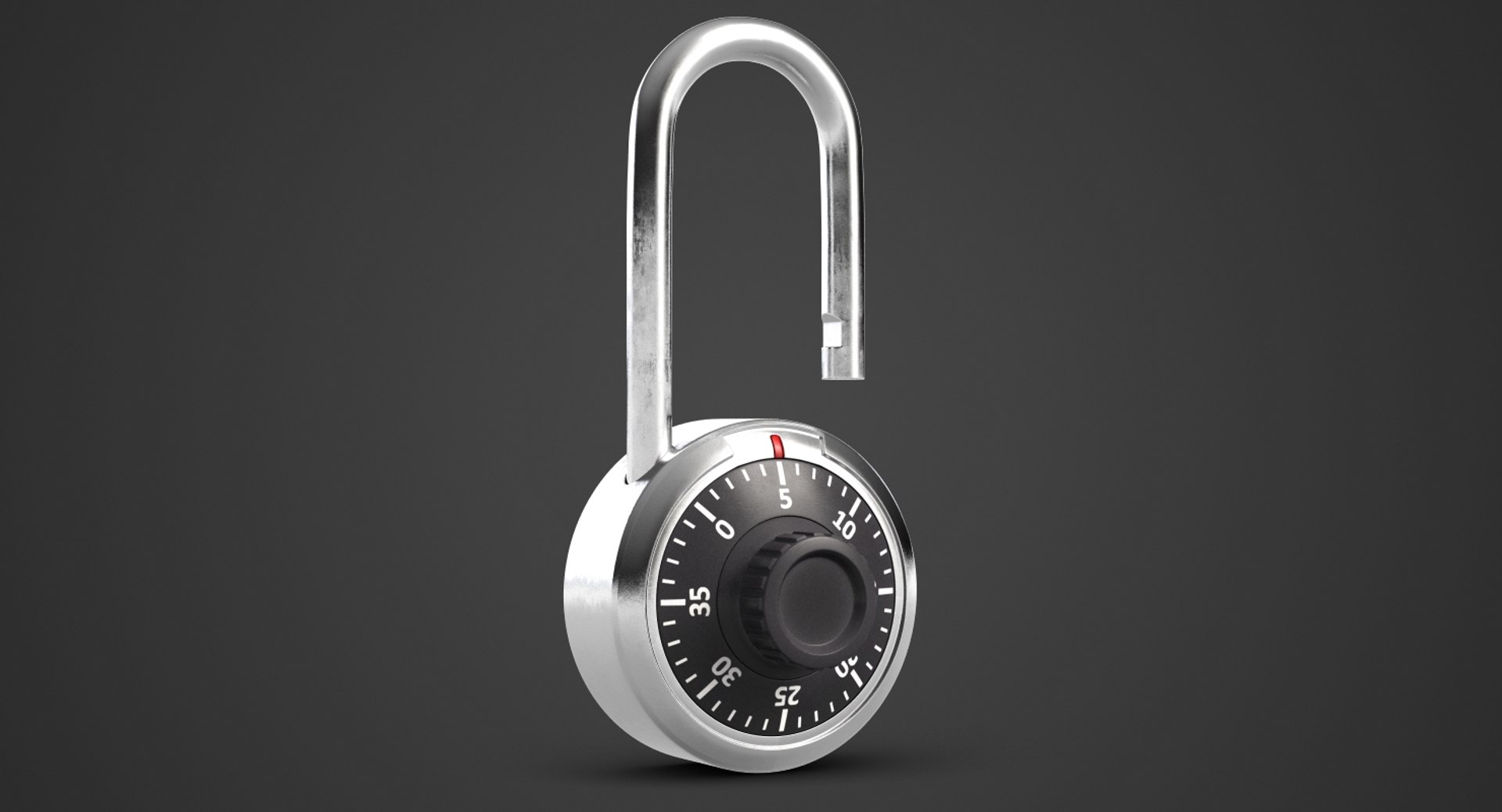 Padlock 3 Model - TurboSquid 1270054