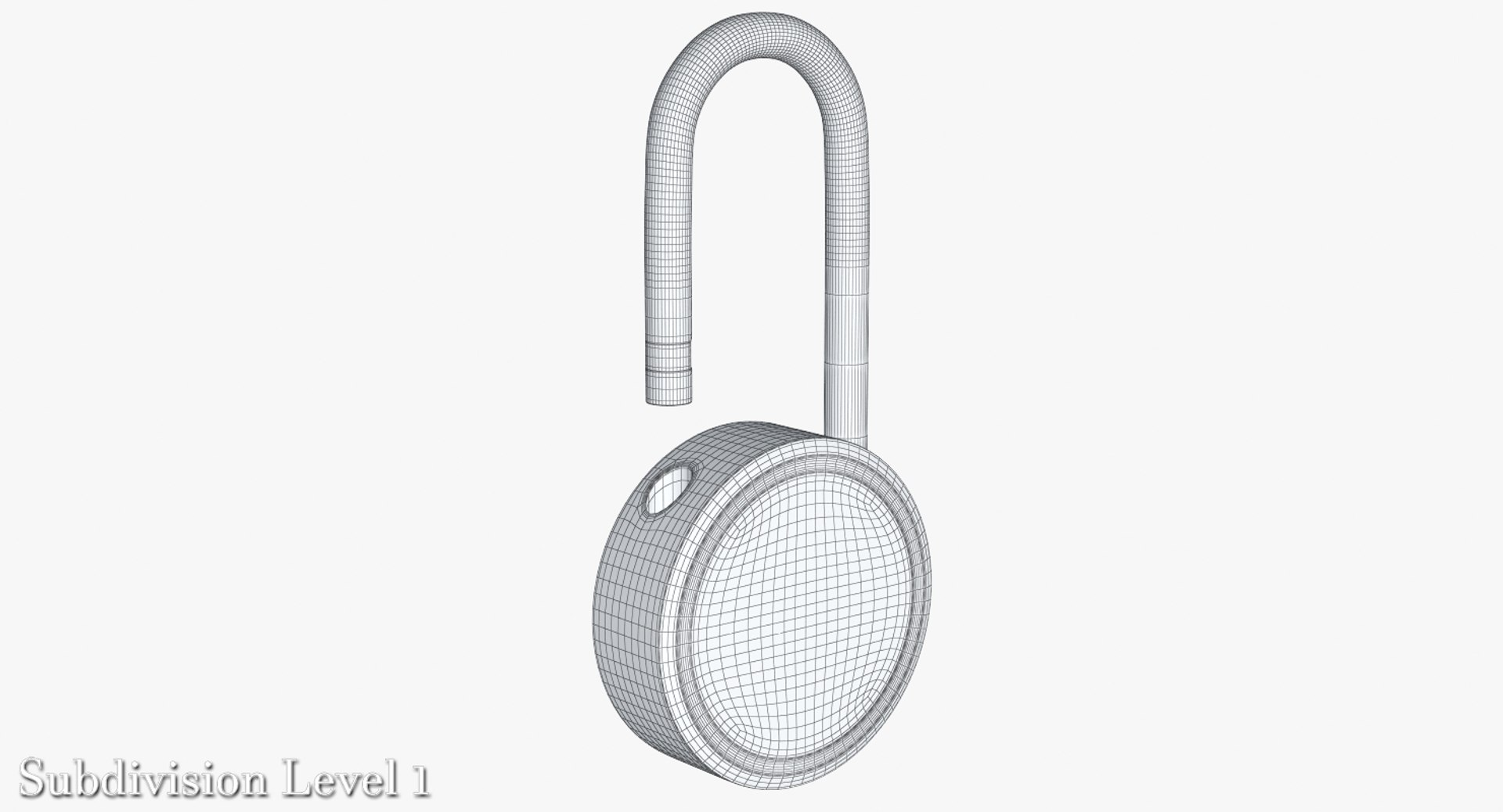 Padlock 3 Model - TurboSquid 1270054