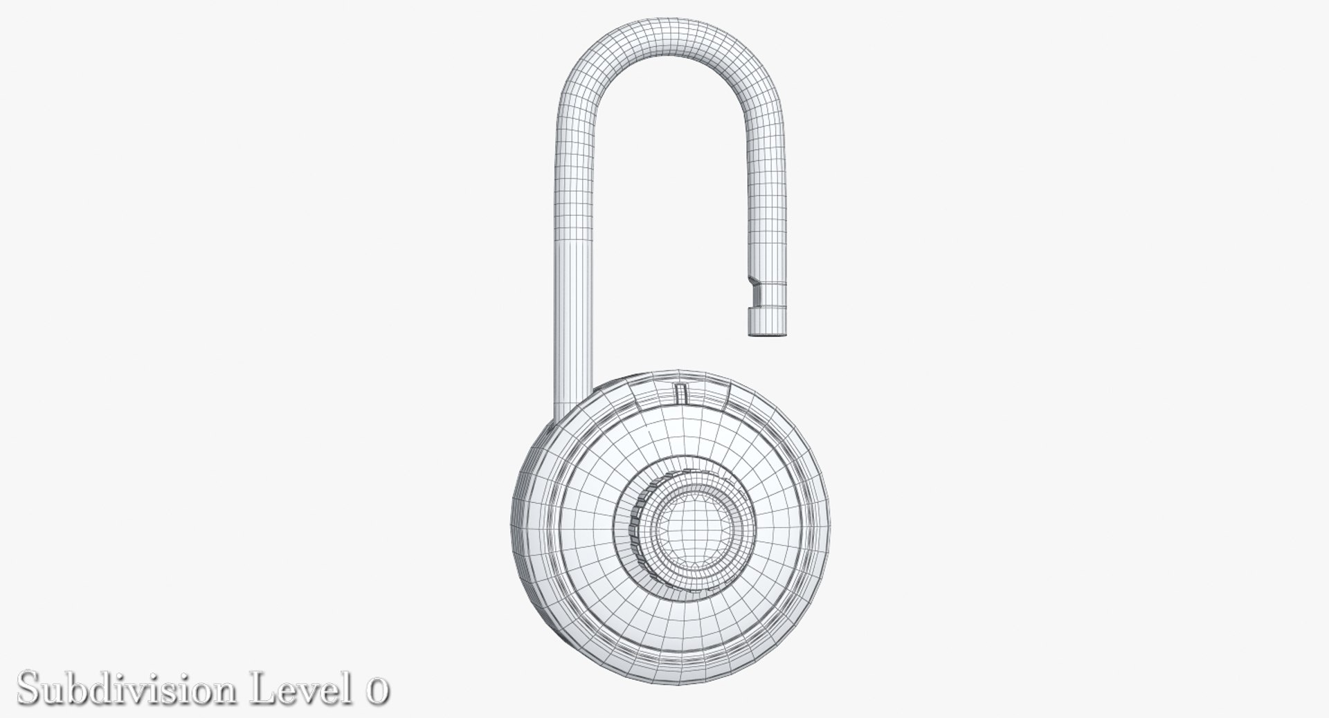 Padlock 3 Model - TurboSquid 1270054