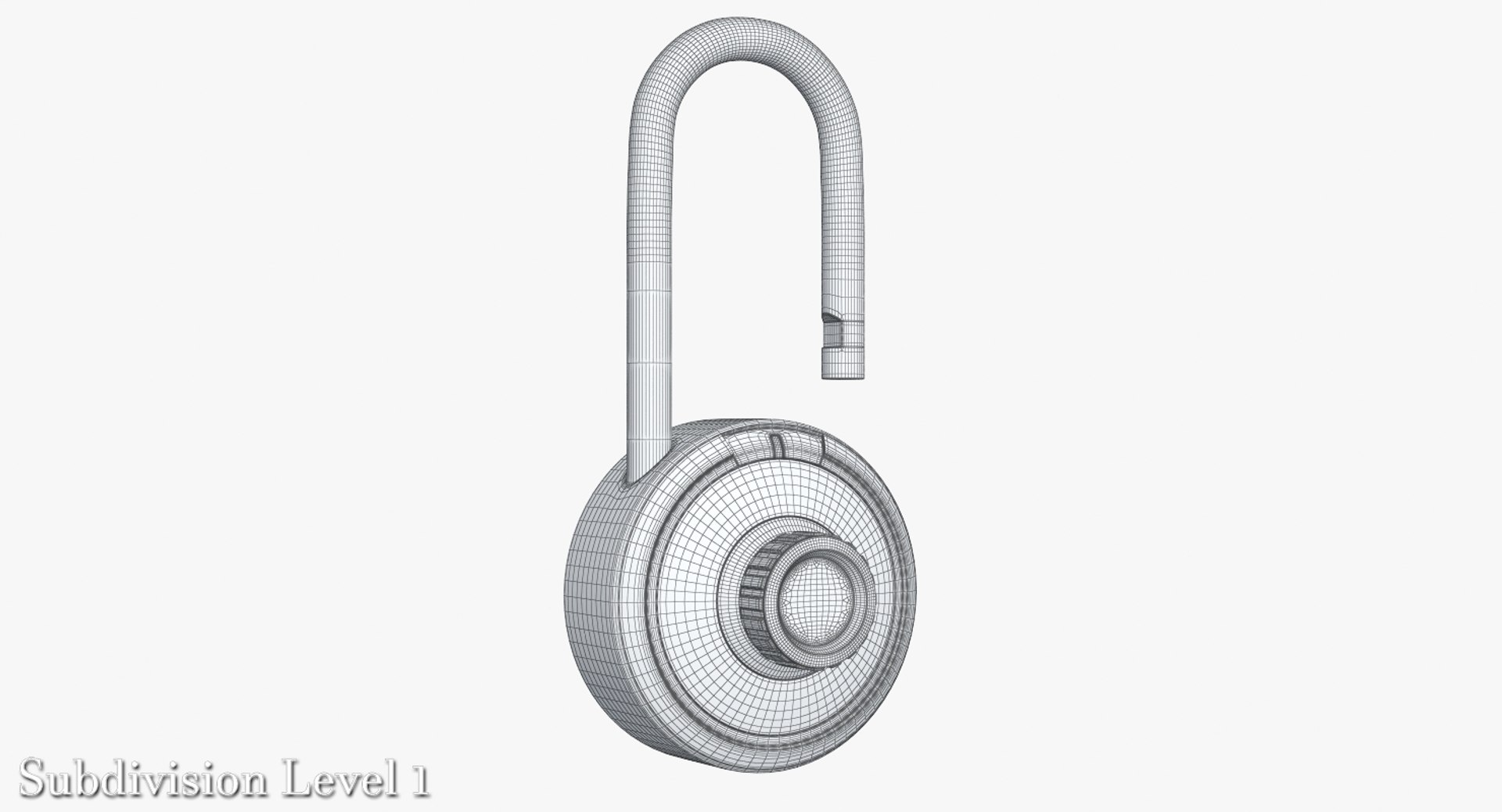 Padlock 3 Model - TurboSquid 1270054