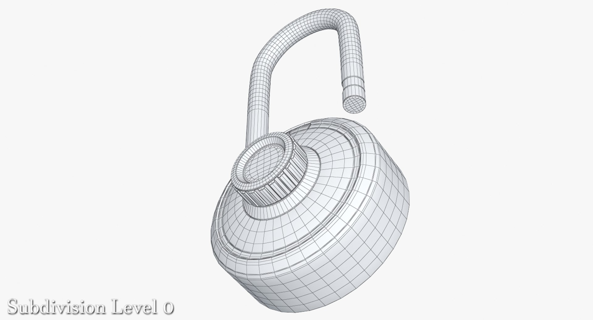 Padlock 3 Model - TurboSquid 1270054