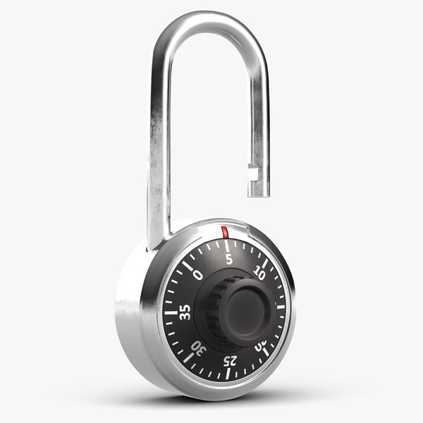 Padlock 3 model - TurboSquid 1270054