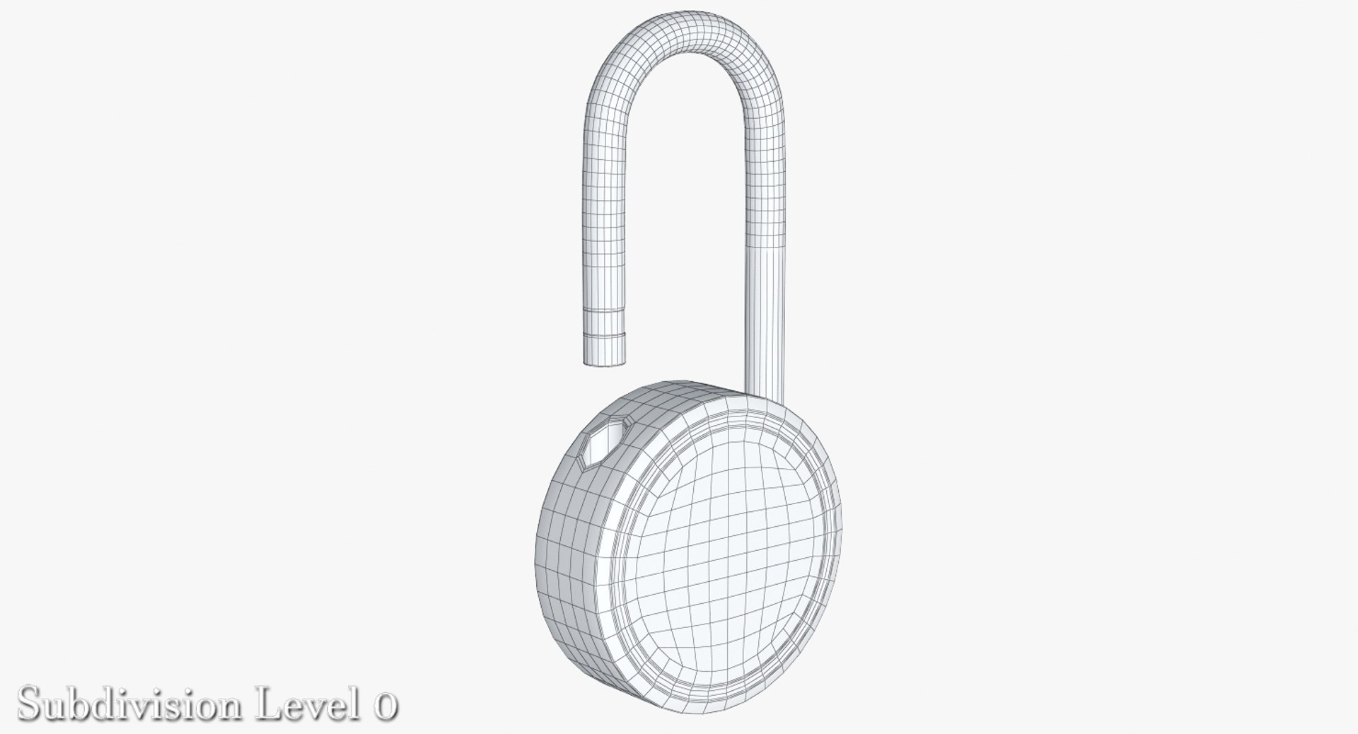 Padlock 3 Model - TurboSquid 1270054