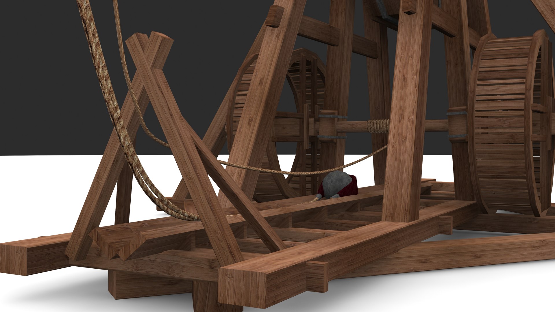 Medieval Trebuchet 3D Model - TurboSquid 1735054