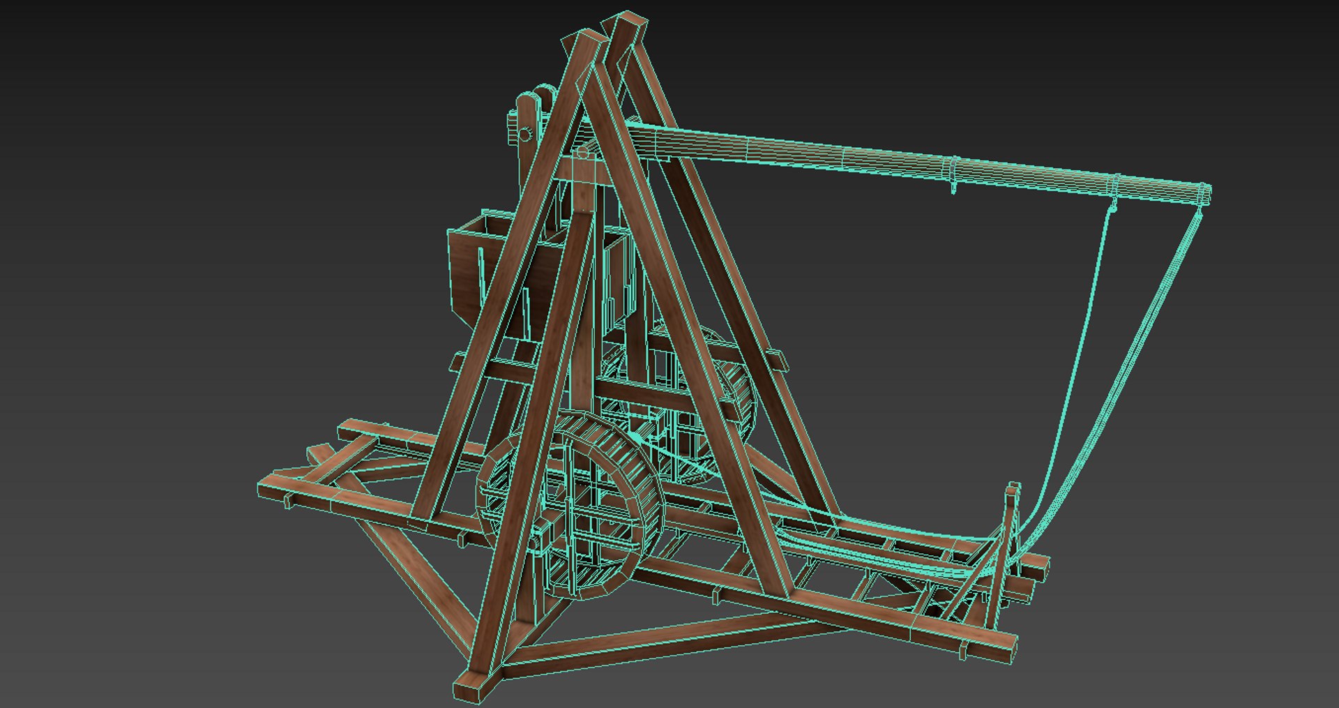 Medieval Trebuchet 3D Model - TurboSquid 1735054