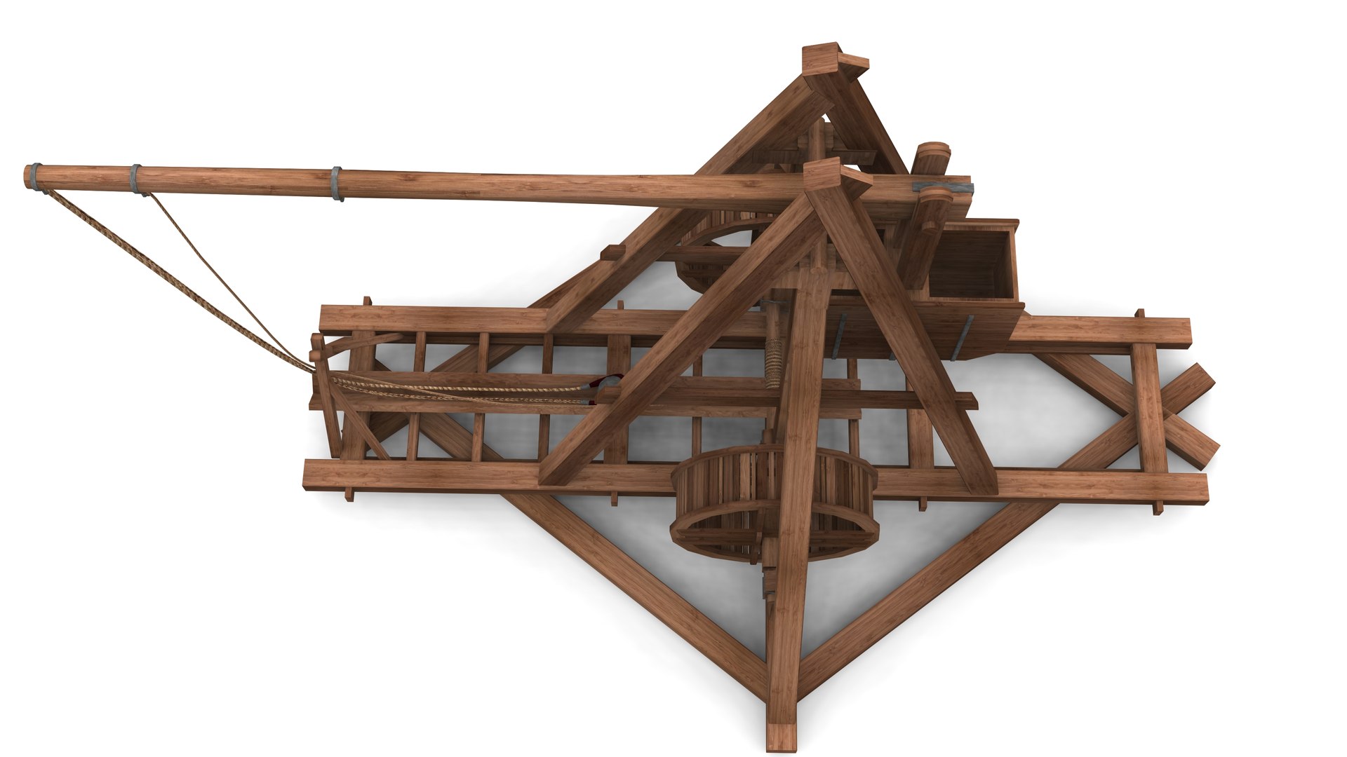 Medieval Trebuchet 3D Model - TurboSquid 1735054
