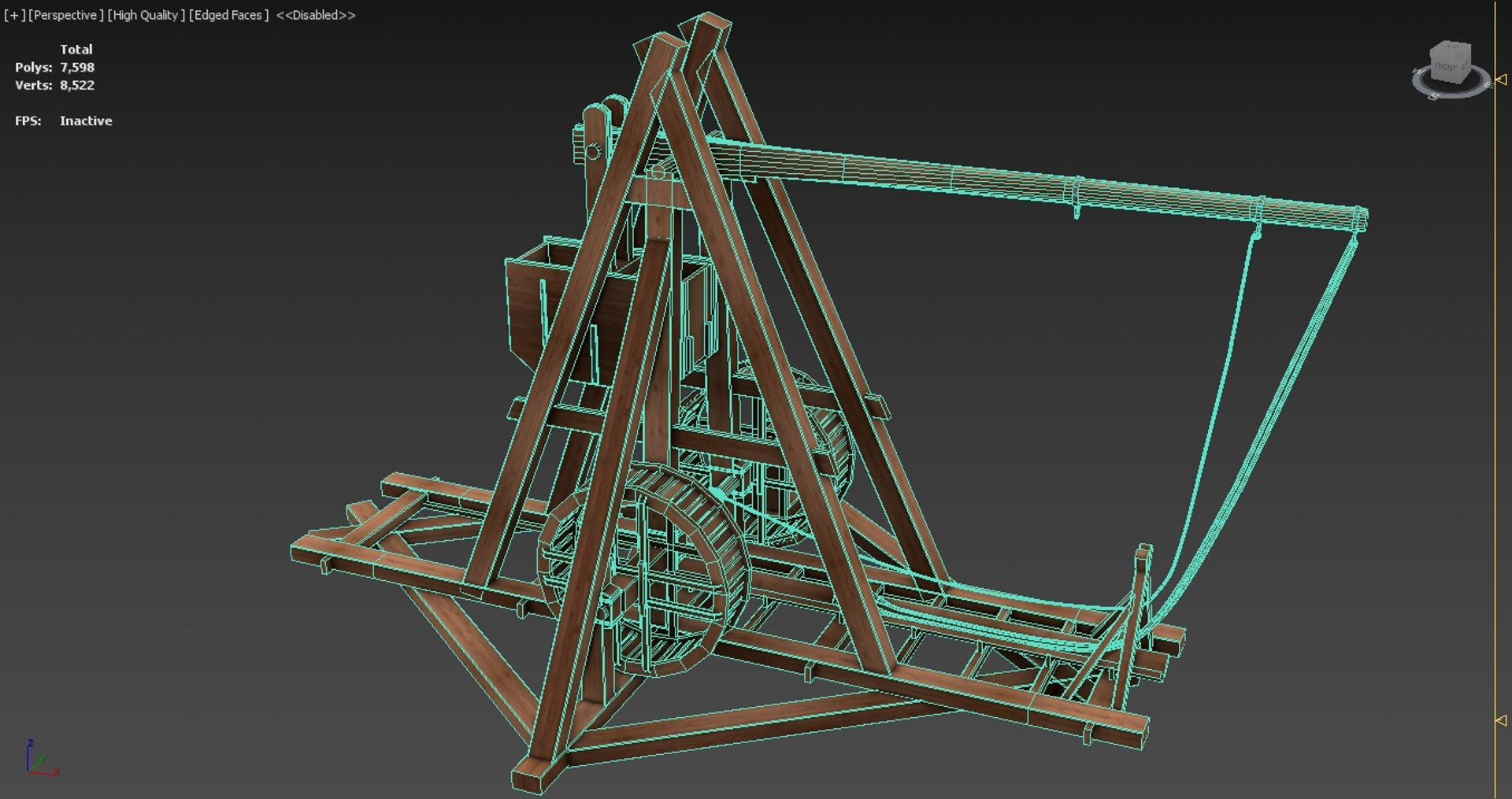 Medieval Trebuchet 3D Model - TurboSquid 1735054