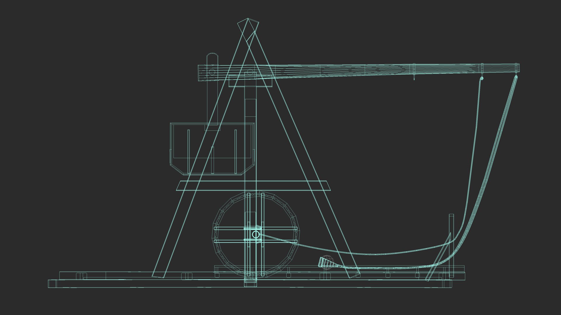 Medieval Trebuchet 3D Model - TurboSquid 1735054