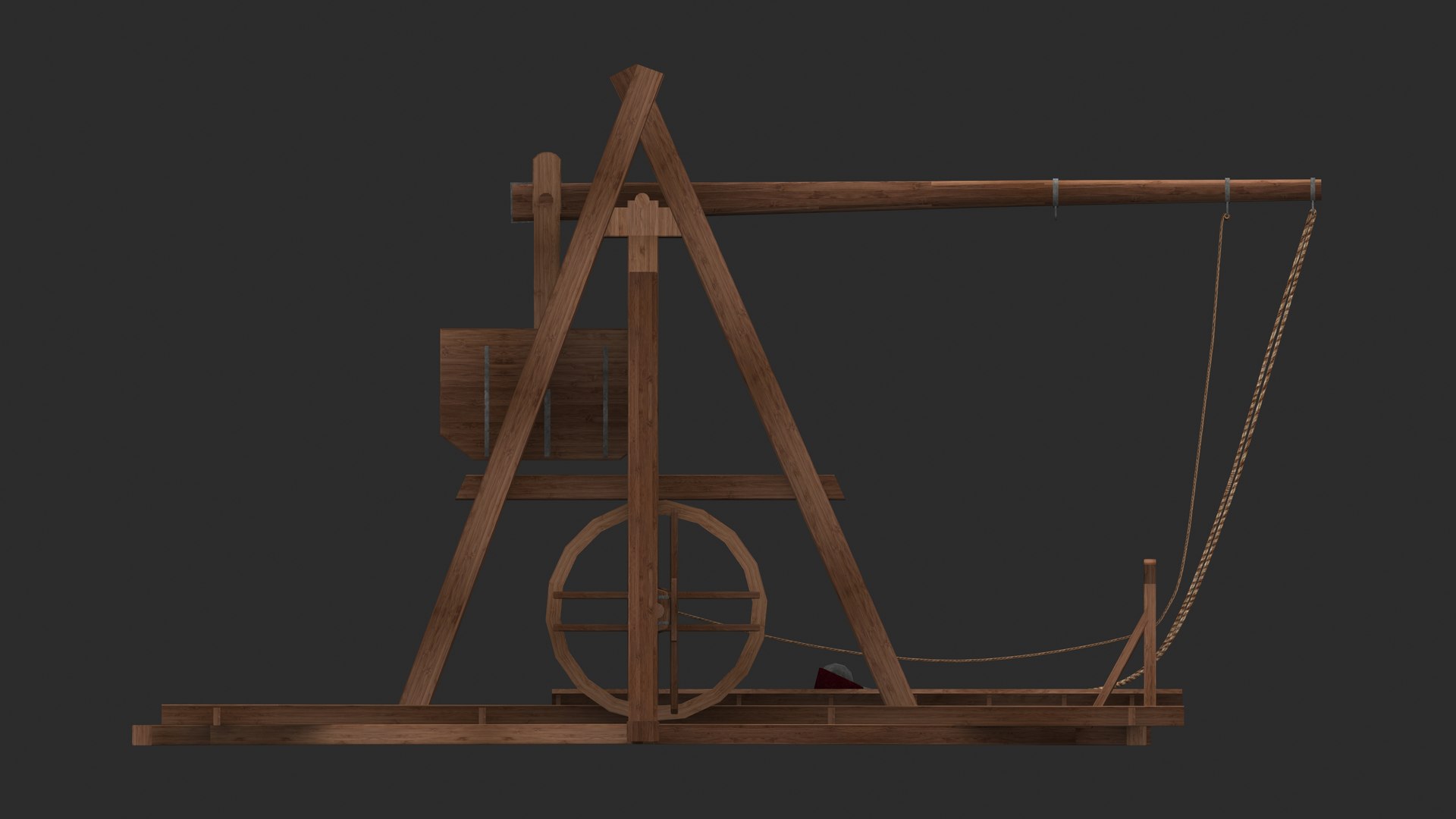 Medieval Trebuchet 3D Model - TurboSquid 1735054