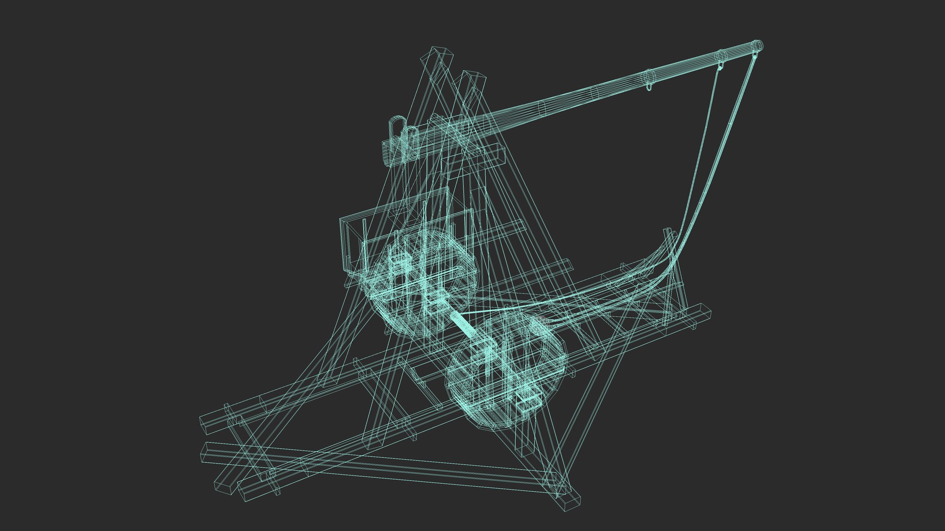 Medieval Trebuchet 3D Model - TurboSquid 1735054