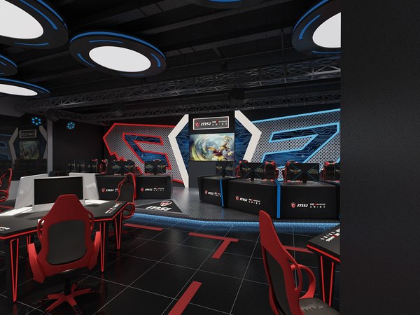 E-sports Internet Bar3Dモデル - TurboSquid 1984356