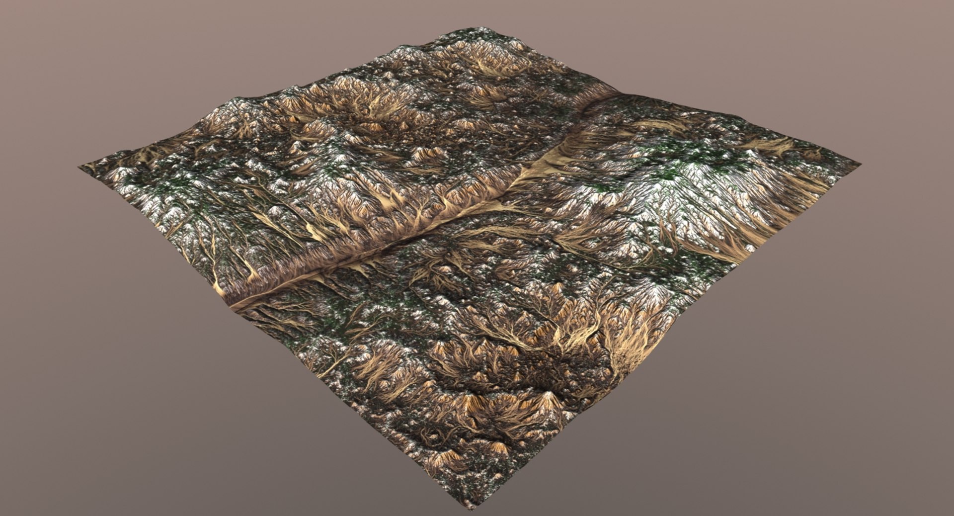 3D terrain file set 4 model - TurboSquid 1194082
