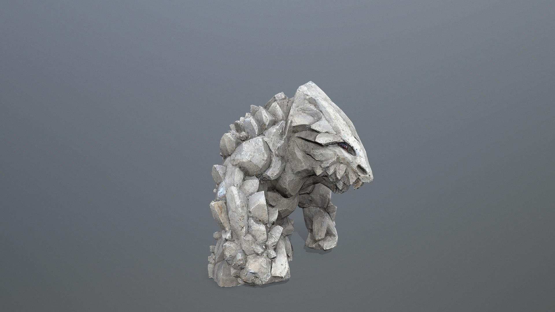Stone Monster 3D Model - TurboSquid 2386542
