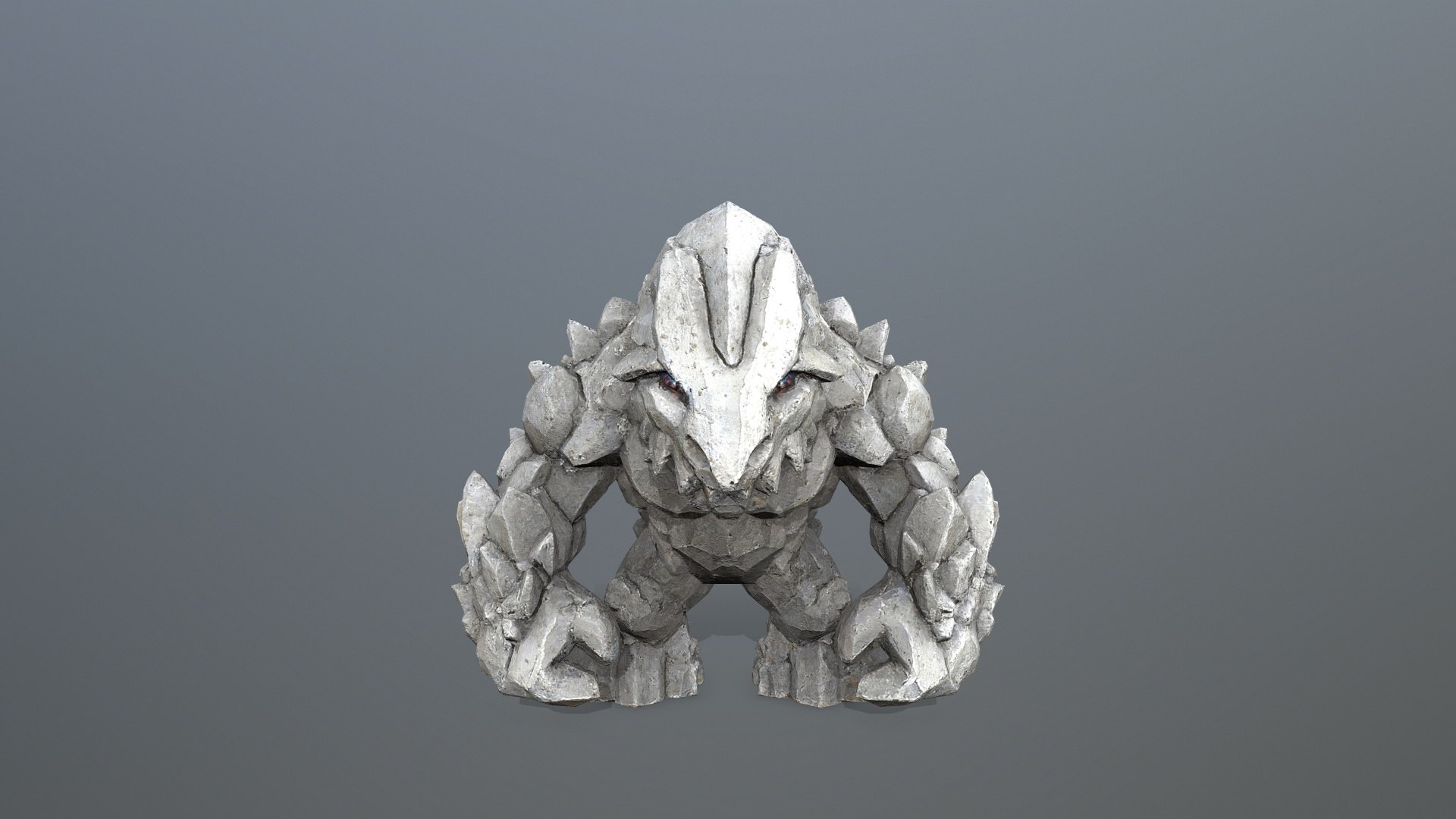 Stone Monster 3D Model - TurboSquid 2386542