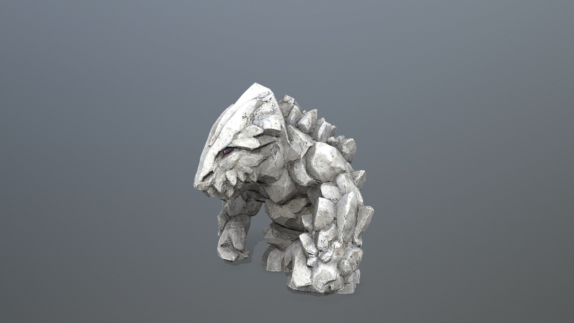 Stone Monster 3D Model - TurboSquid 2386542