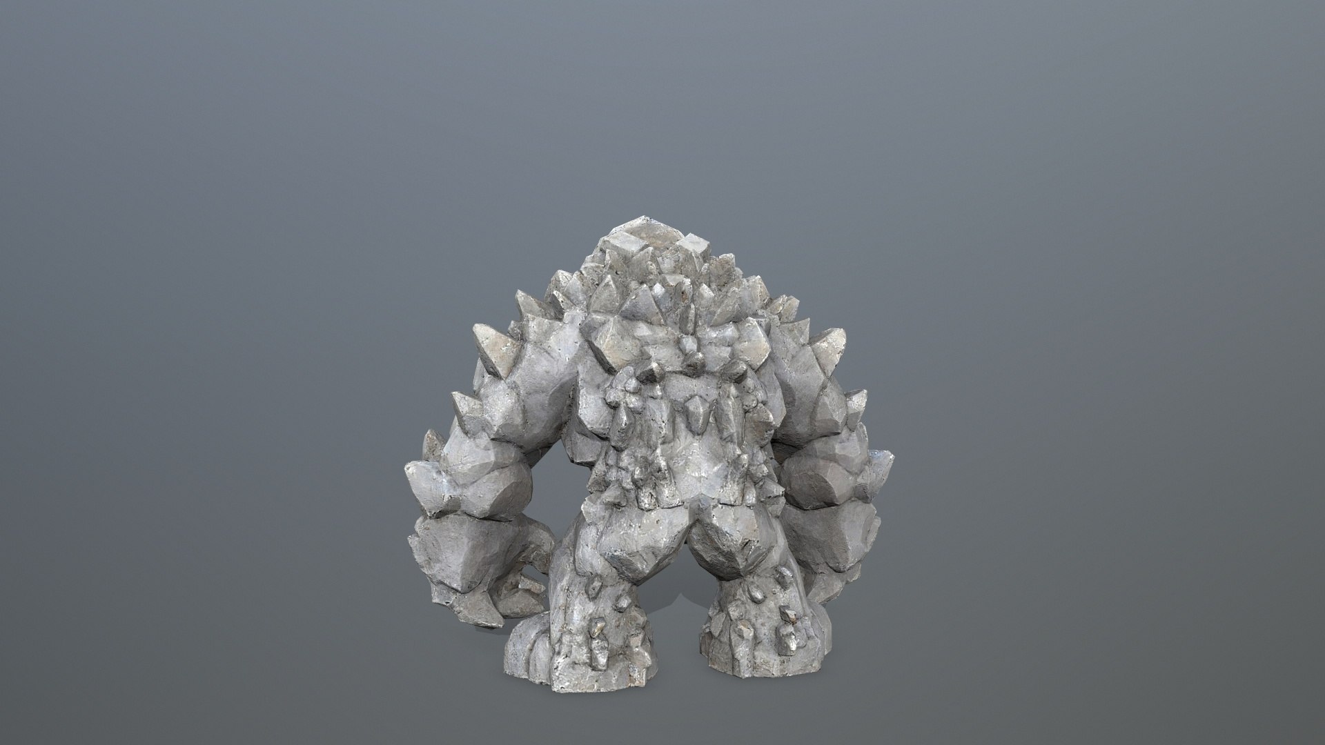 Stone Monster 3D Model - TurboSquid 2386542